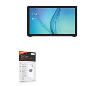 boxwave screen protector compatible with samsung galaxy view 18.4 (sm-t677) - cleartouch anti-glare (2-pack), anti-fingerprint matte film skin