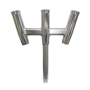 gs trident aluminum kite rod holder straight butt