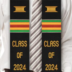 ADVANSYNC Class of 2025 Kente Cloth Graduation Stole (Class of 2025)