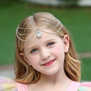 Headbands Wedding Headpiece Accessories with Rhinestone for Women and Girls