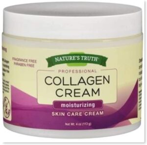 natures truth professional collagen cream, moisturizing, 4 ounces each (2)