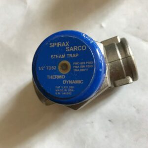 NEW 1/2" TD52 SPIRAX SARCO B.M. 54530C STEAM TRAP COOL BLUE THERMO DYNAMIC,AY