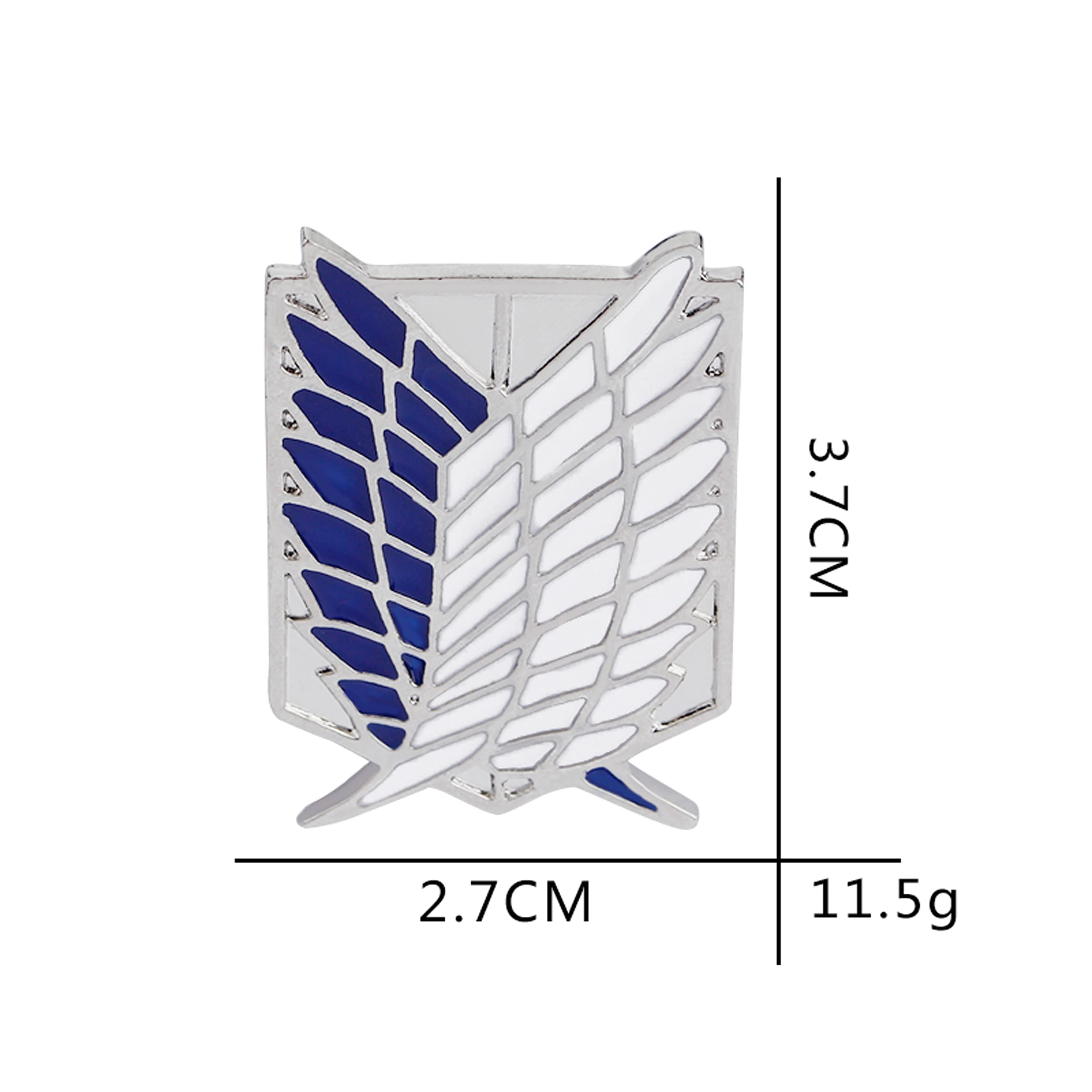 Wings of Liberty Pin - Wings of Freedom Pin - Anime Pin