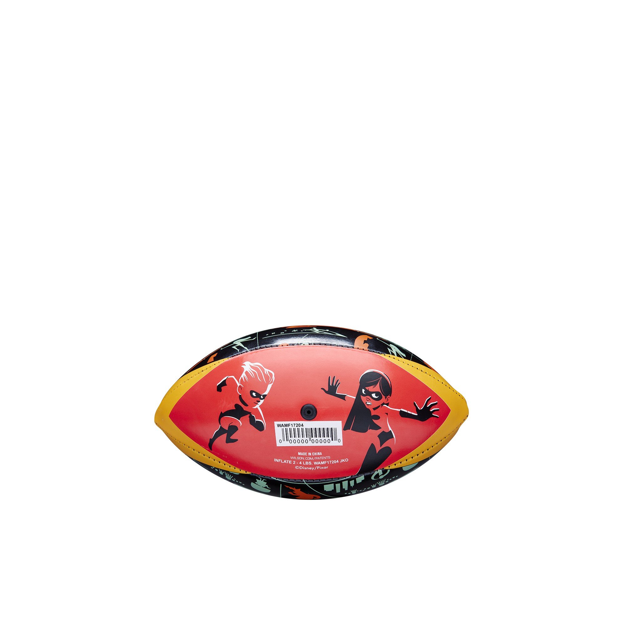 WILSON SPORTING GOODS DISNEY - PIXAR INCREDIBLES 2 CHARACTERS INCREDIBLES 2 MINI FOOTBALL: SOLID ABSTRACTION