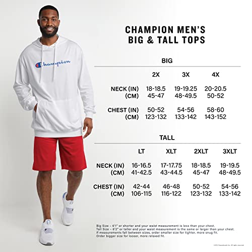 Champion Men's Hoodie, Powerblend, Fleece, Comfortable Sweatshirt for Men (Reg. or Big & Tall)