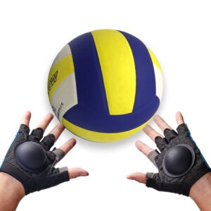 volleyball setter training gloves - perfect training aid to teach proper setting technique - no flat hands