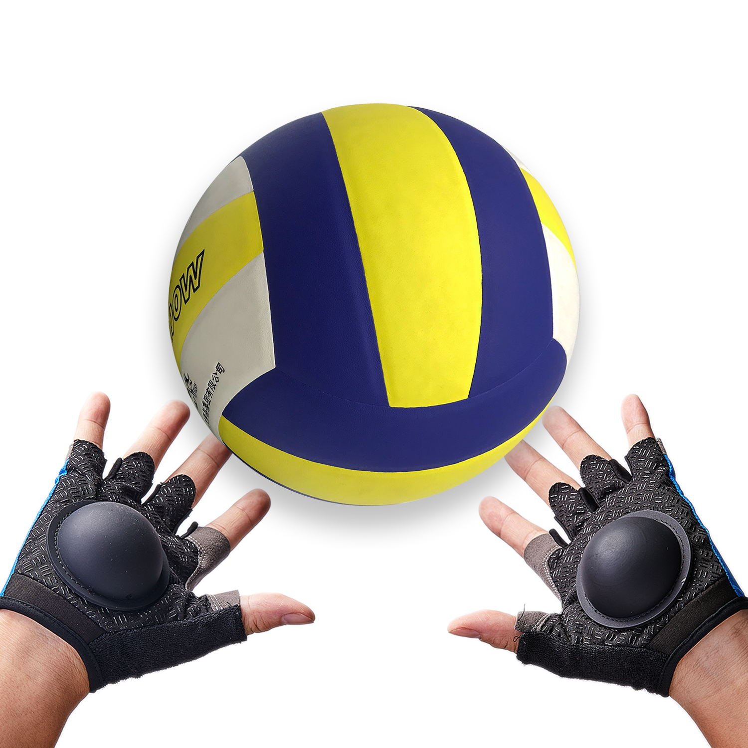 Volleyball Setter Training Gloves - Perfect Training Aid to Teach Proper Setting Technique - No Flat Hands