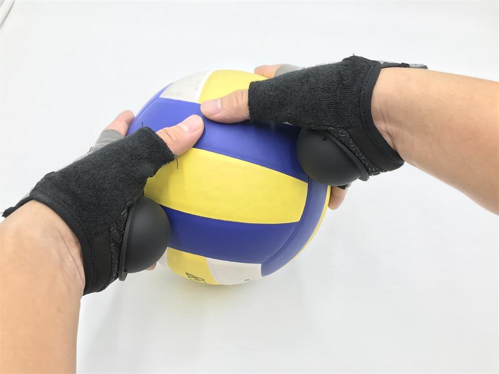 Volleyball Setter Training Gloves - Perfect Training Aid to Teach Proper Setting Technique - No Flat Hands