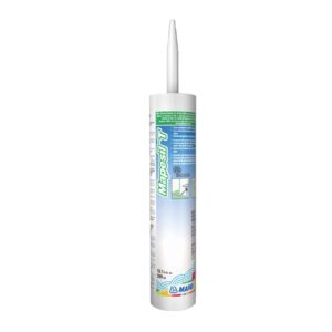 mapei 23 clear mapesil t silicone caulk