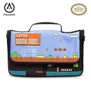 powera everywhere messenger bag for nintendo switch - super mario bros. - nintendo switch