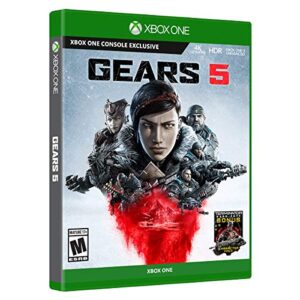 gears 5 standard edition xbox one - xbox one console exclusive - esrb rated mature (17+) - action/adventure game - delivers brutal action across 5 modes - multiplayer supported