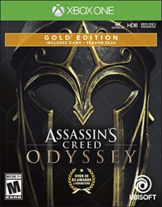 assassin's creed odyssey - xbox one gold steelbook edition