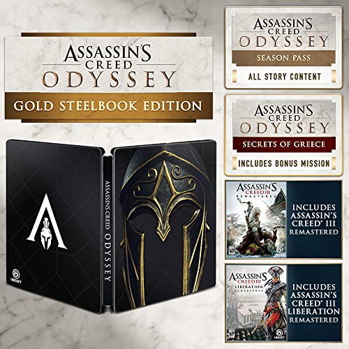 Assassin's Creed Odyssey - Xbox One Gold Steelbook Edition