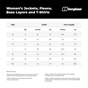 Berghaus Women's Tephra Stretch Reflect Jacket, Carbon, 12