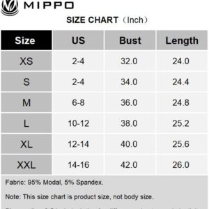 Mippo Workout Tank Tops for Women Loose Fit Yoga Tennis Shirts Athletic Exercise Tank Tops Cute Summer Clothes Athletic Sports Running Clothing for Women Gray M