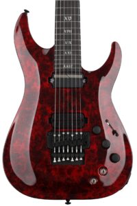 schecter c-7 fr-s apocalypse - red reign