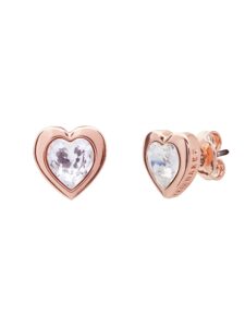 ted baker london han crystal heart stud earrings for women