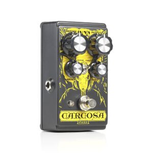 Digitech DOD Carcosa Fuzz Pedal Bundle with 3 Patch Cables and Dunlop Pick Pack