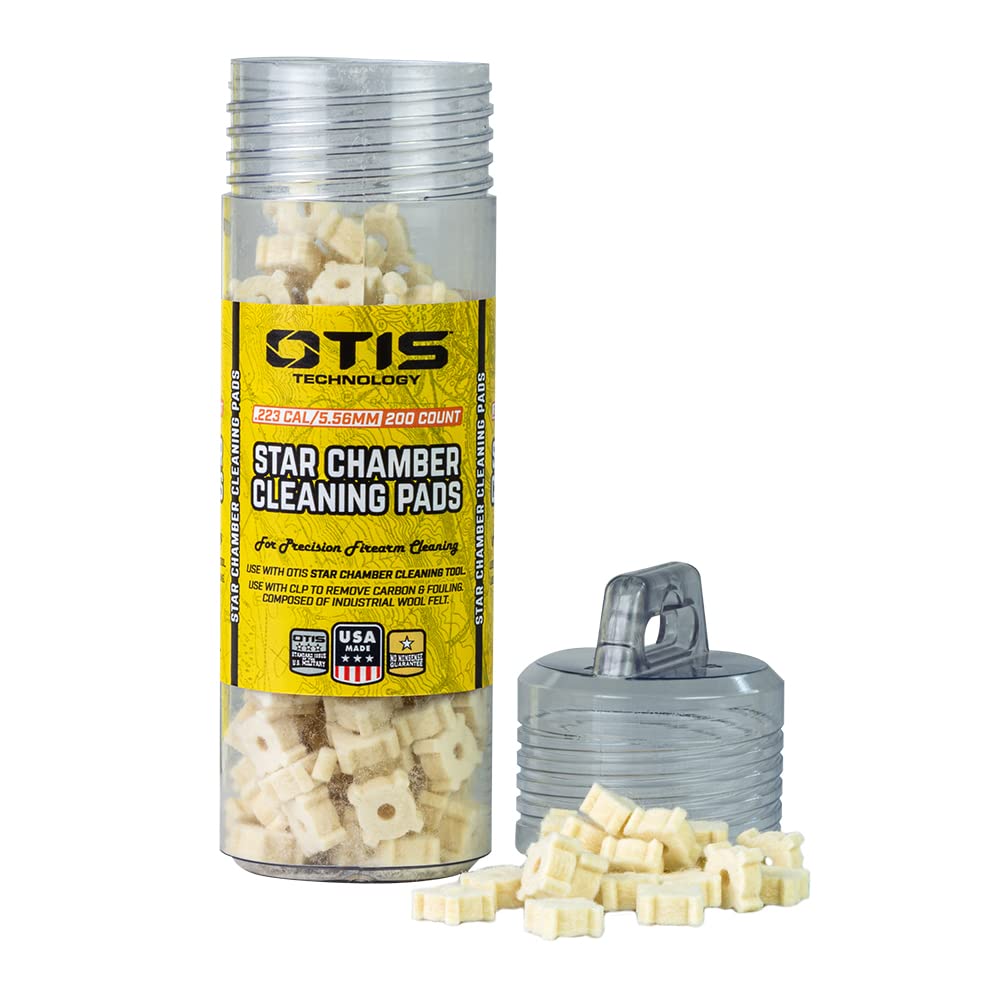 Otis Technology .223Cal/5.56mm Star Chamber Cleaning Pads, Multi, one Size