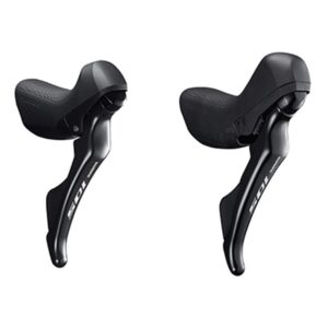 shimano 105 st-r7000 105 double mechanical 11-speed sti levers, pair, black