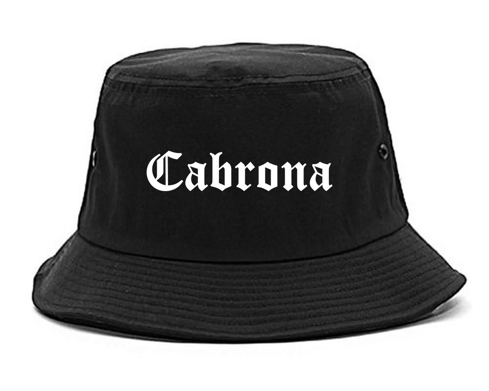 Kings Of NY Cabrona Spanish Mens Bucket Hat Black