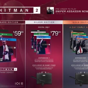 Hitman 2: Gold Edition - PlayStation 4