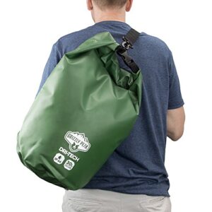 Grizzly Peak Dri-Tech Waterproof IP 66 Lightweight Roll-Top Sack Dry Bag with Adjustable Straps, 20 L