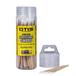 otis technology gun cleaning swabs (100 pack)