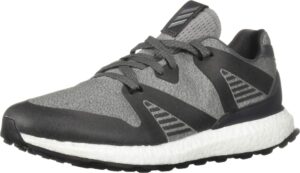 adidas men's crossknit 3.0 spikeless golf shoes, grey three/grey five/core black, 9.5