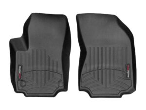 weathertech custom fit floorliners for gmc terrain - 1st row (4412341), black