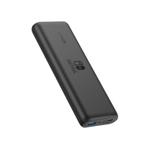 [power delivery] anker powercore 20100 nintendo switch edition, the official 20100mah portable charger for nintendo switch, for use with iphone x/8, macbook pro, and more