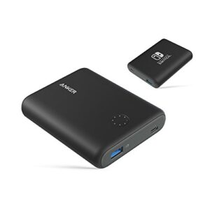 [power delivery] anker powercore 13400 nintendo switch edition, the official 13400mah portable charger for nintendo switch, for use with iphone x/8, usb-c macbooks, and more