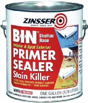 Zinsser 00901 Primer Sealer, 1 gal, Liquid, White4