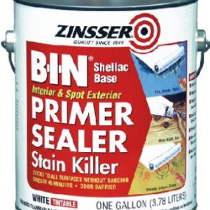 Zinsser 00901 Primer Sealer, 1 gal, Liquid, White4