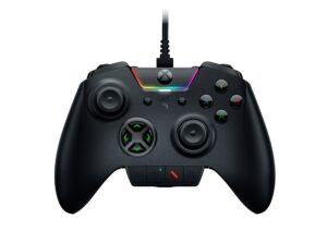 razer wolverine ultimate chroma- fully customizable gamepad controller - interchangeable analog sticks & dpad - compatible with xbox one, pc (renewed)