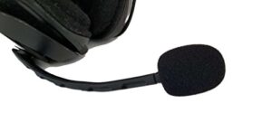 ienza microphone wind pop filter windscreen mic foam for astroa30 a30, a40, a40 tr and a50 headsets