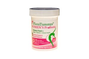 floratummys women's probiotic, urinary tract digestive immune system health, cranberry powder, kosher certified, non-dairy, gluten free, non-gmo