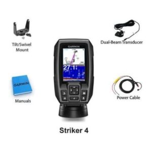 Garmin Striker 4 Built-in GPS Fish Finder (Renewed)