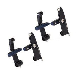 Fouriers BR-S005 Direct Mount Aero V-Brake Set, Front and Rear, for Giant Propel, Black, DS1100