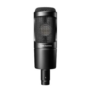 audio-technica at2035 large diaphragm studio condenser microphone (renewed)