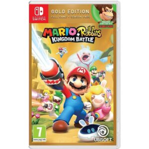 mario plus rabbids kingdom battle gold edition (nintendo switch)