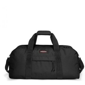 eastpak station + duffle bag - vegan travel luggage - black, medium