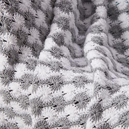 Herrschners Cloudburst Throw Crochet Kit