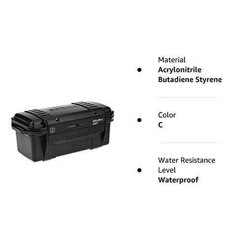 Outdoor Shockproof AntiPressure Airtight Survival Case Waterproof Container Storage Carry Box Sealed Case Fishing Carry Box (C) everyday carry waterproof box