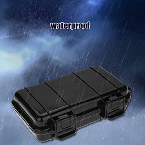 Outdoor Shockproof AntiPressure Airtight Survival Case Waterproof Container Storage Carry Box Sealed Case Fishing Carry Box (C) everyday carry waterproof box