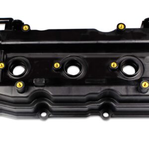 BOXI Valve Cover w/Gasket & Spark Plug Tube Seals Fits Front/Left Bank of 3.5L Engine for Infiniti I35 2002-2004 / for Nissan Altima 02-06/Maxima 02-08/Murano 03-07/Quest 04-09 | OE# 13264-8J113