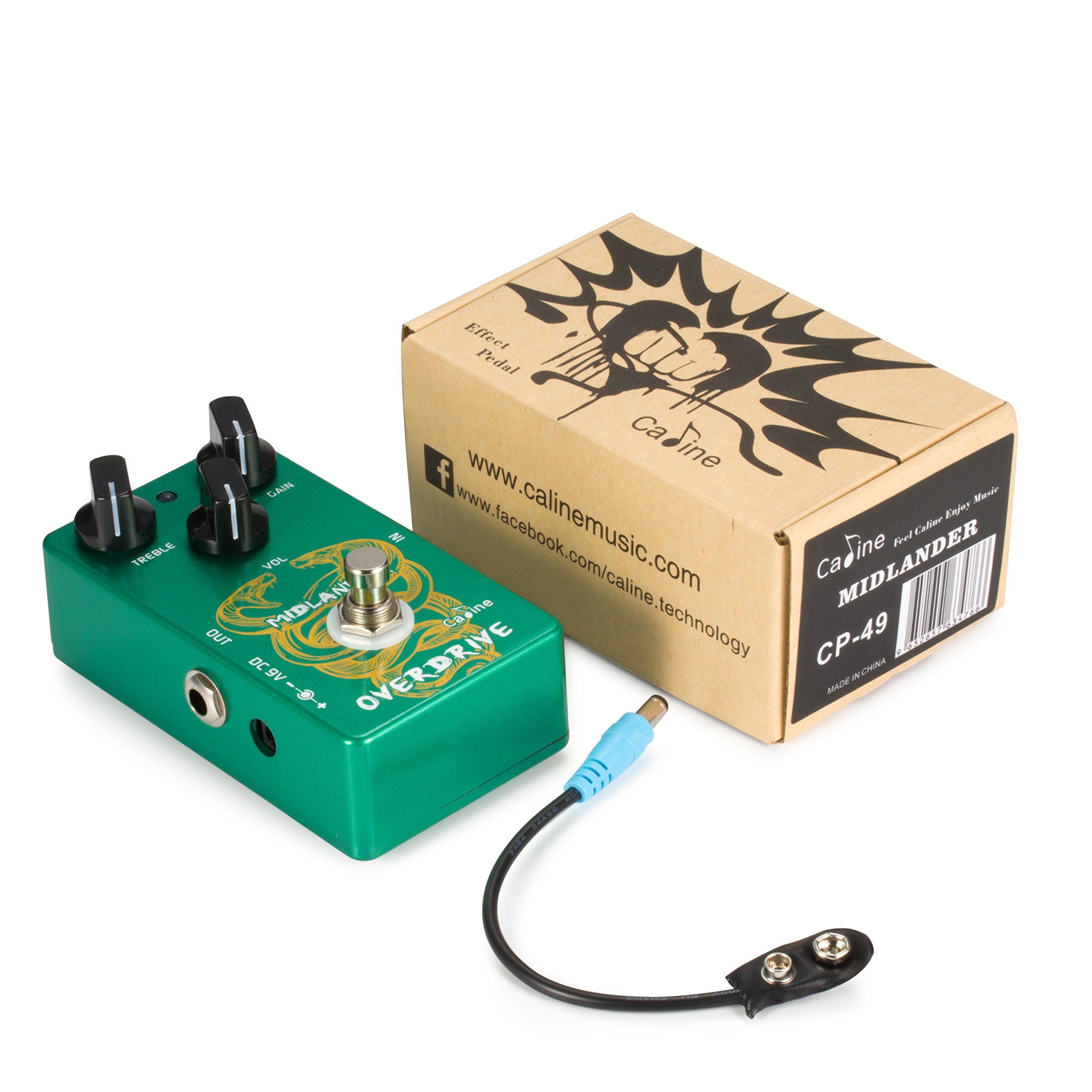 Caline CP-49 Overdrive Guitar Effect Pedal