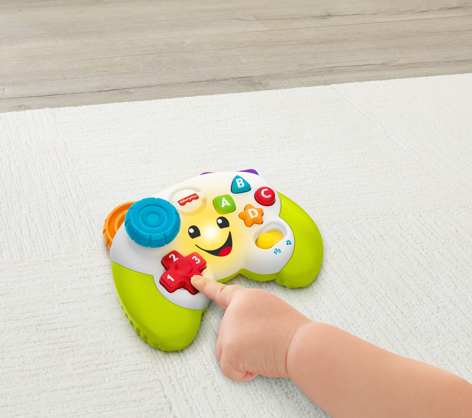 Fisher-Price FWG15 Controller Laugh and Learn, Teach Shapes and Colours, Toy for Children 6+ Months, 3