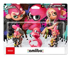 nintendo splatoon series - octoling amiibo 3-pack - switch