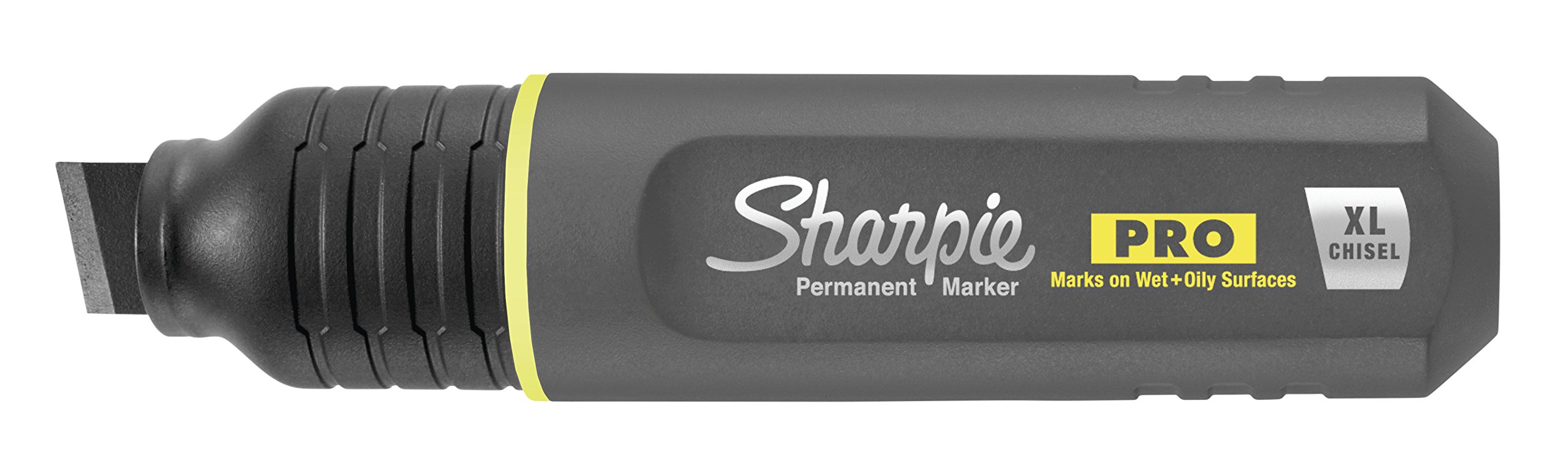 SHARPIE Pro Permanent Marker, XL, Chisel Tip, Black Marker (2018347)